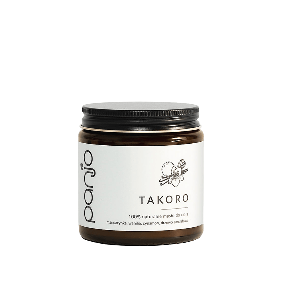 Naturalne masło do ciała TAKORO - Panjo - 120 ml - Zielarnia Runo