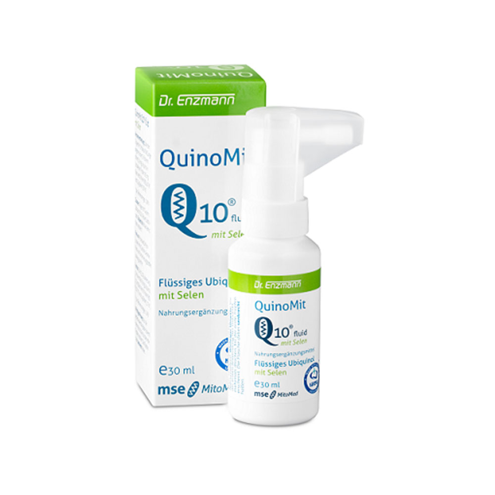 QuinoMit Q10 Fluid z Selenem MSE dr Enzmann - Mito Pharma - 30 ml - Zielarnia Runo
